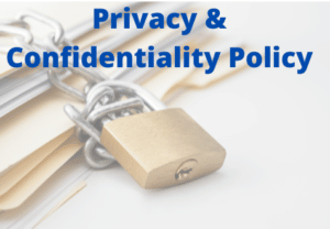 Privacy and Confidentiality Policy